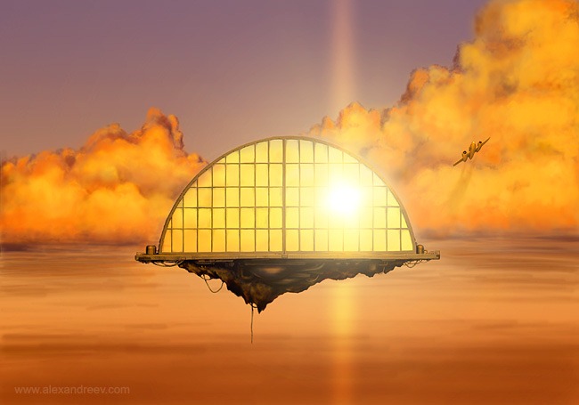 Alex Andreyev’s Surrealistic Paintings | Amusing Planet